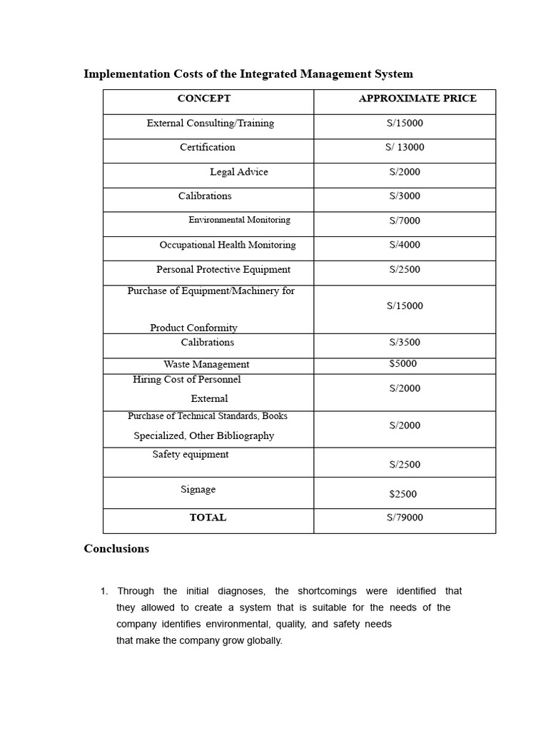Budget Concept Document | PDF | Business