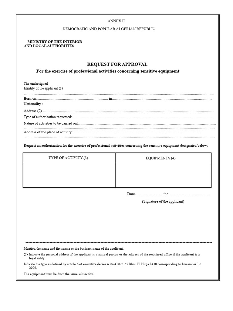 application for approval form (1) | PDF | Criminal Record | Government