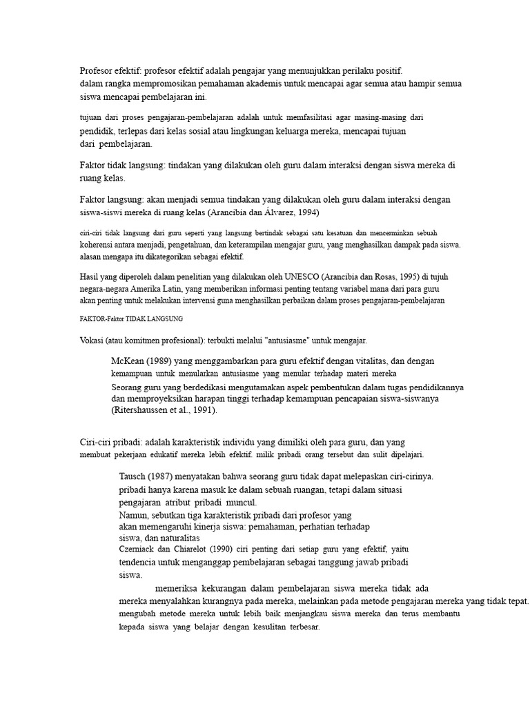 Ringkasan Bab 7 Profesor | PDF