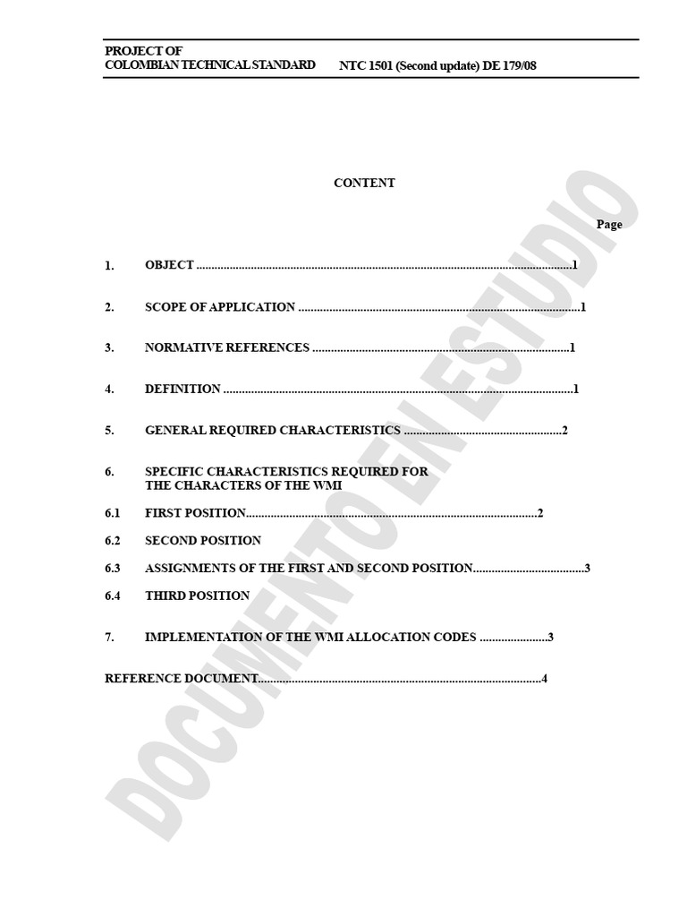 NTC 1501 - VIN 2a Update | PDF | Written Communication | Vehicles