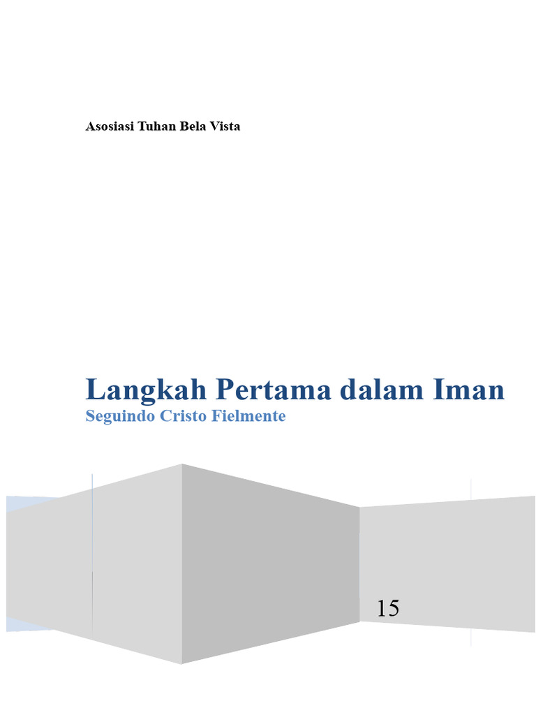 Panduan Discipleship dalam Iman Kristiani | PDF