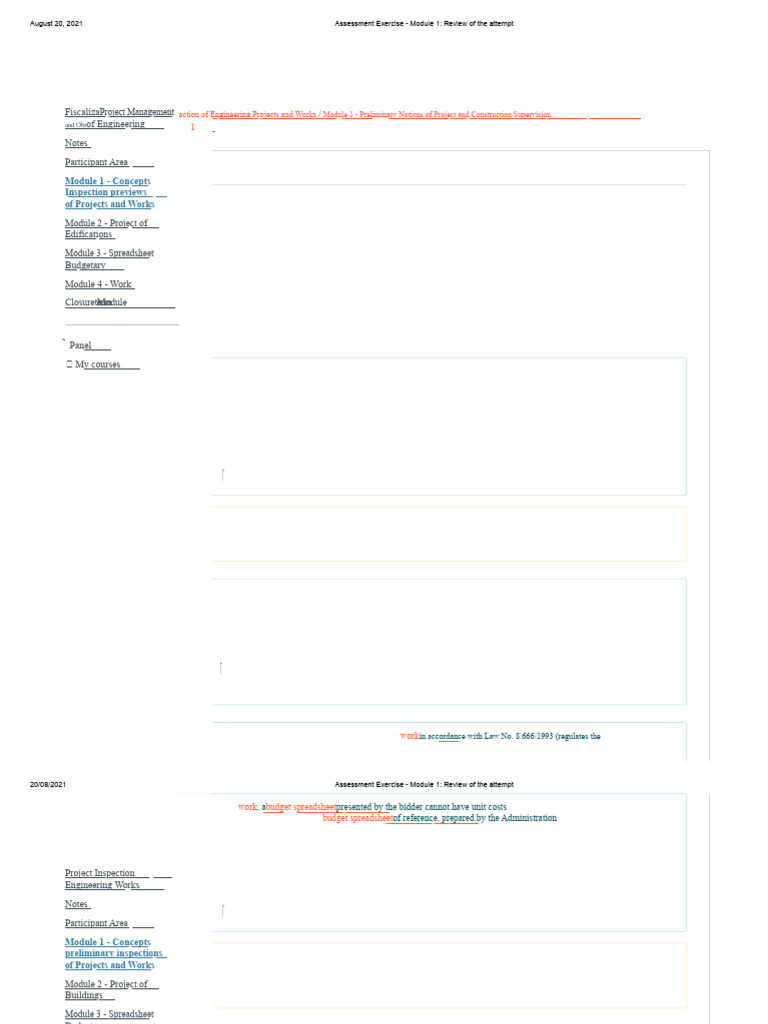 Evaluative Exercise - Module 1 - Review of The Attempt | PDF