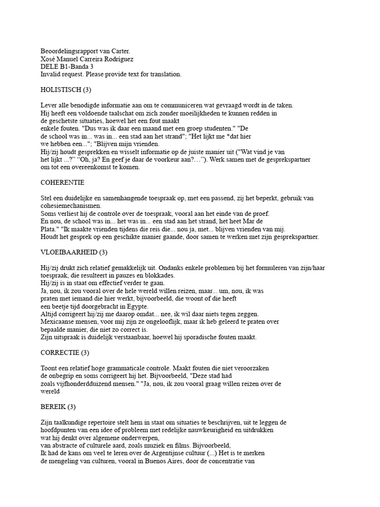 DELE B1 Carter Geschikt Band 3 | PDF