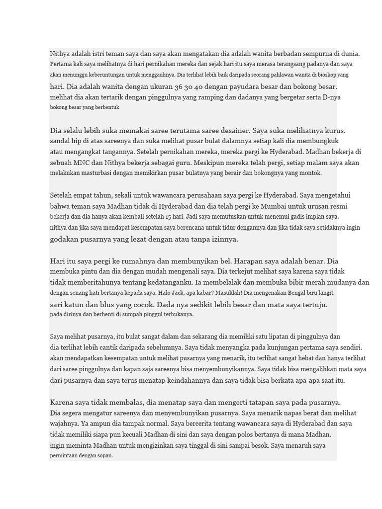 Nithya - Istri Teman Saya | PDF