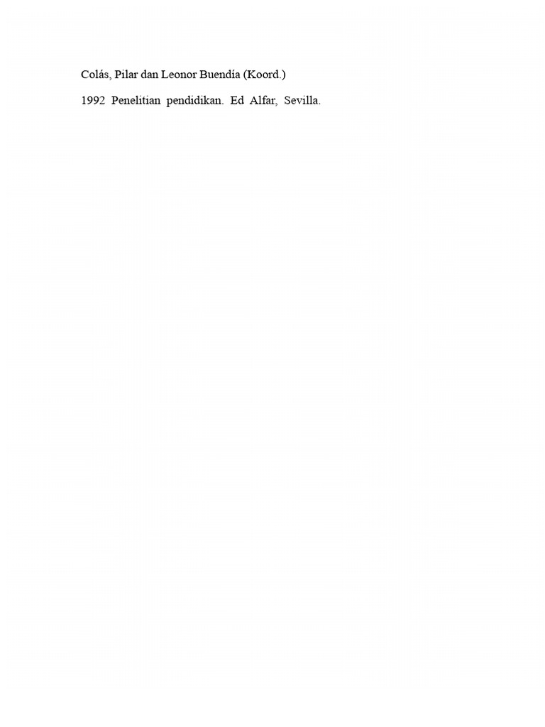 Buendía Et Al. - Laporan Penelitian PDF | PDF