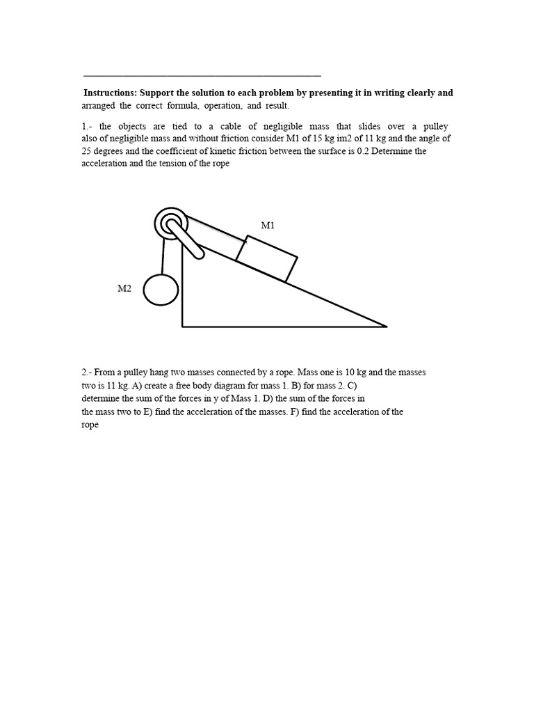 I Work On Inclined Planes and Pulleys | PDF