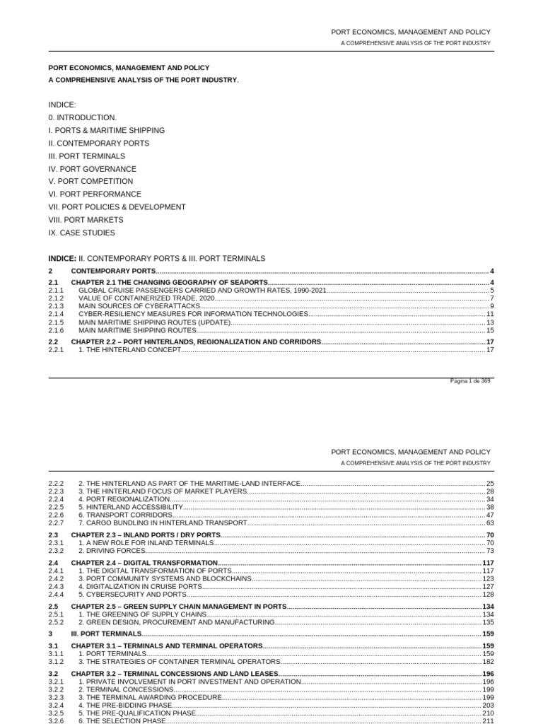 Port Economics and Management Insights | PDF | Port | Computer Network