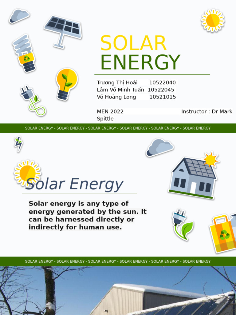 Solar Energy Company Pitch Deck by Slidesgo | PDF | Solar Energy ...