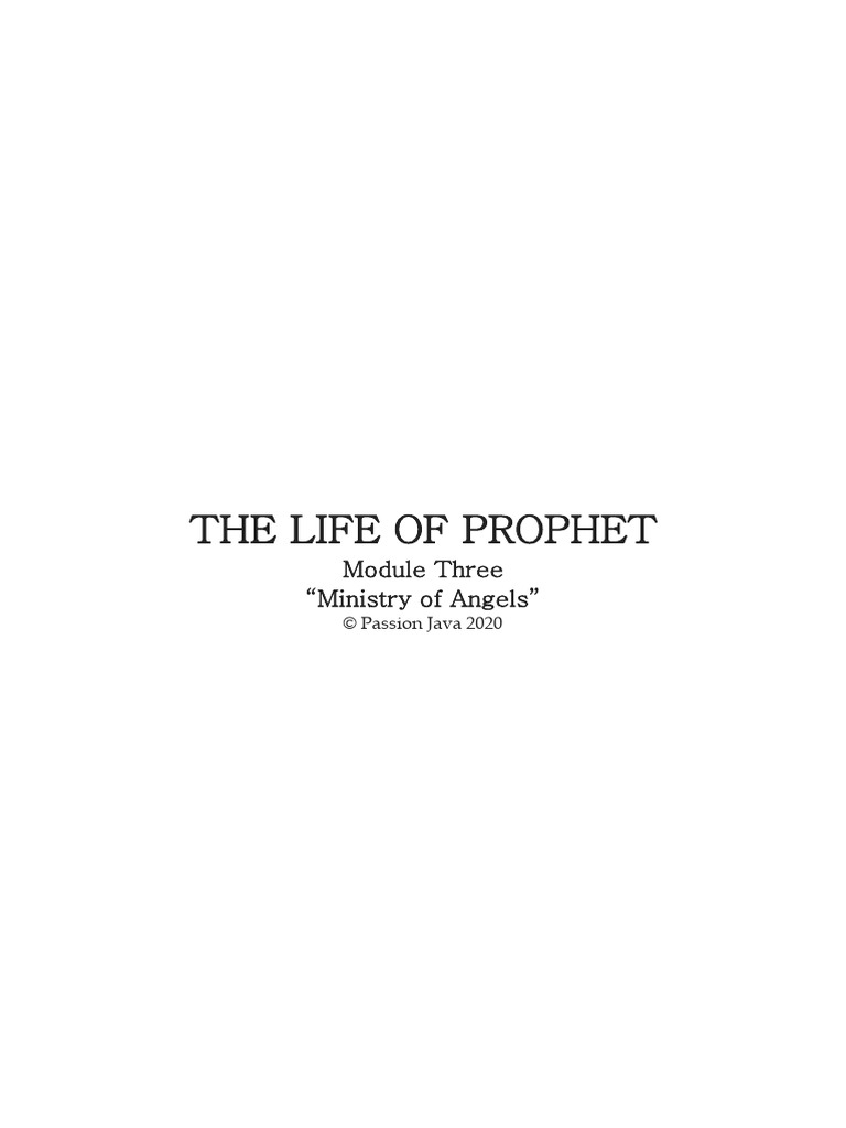 Understanding Angels in Prophetic Ministry | PDF | Prophecy | Angel