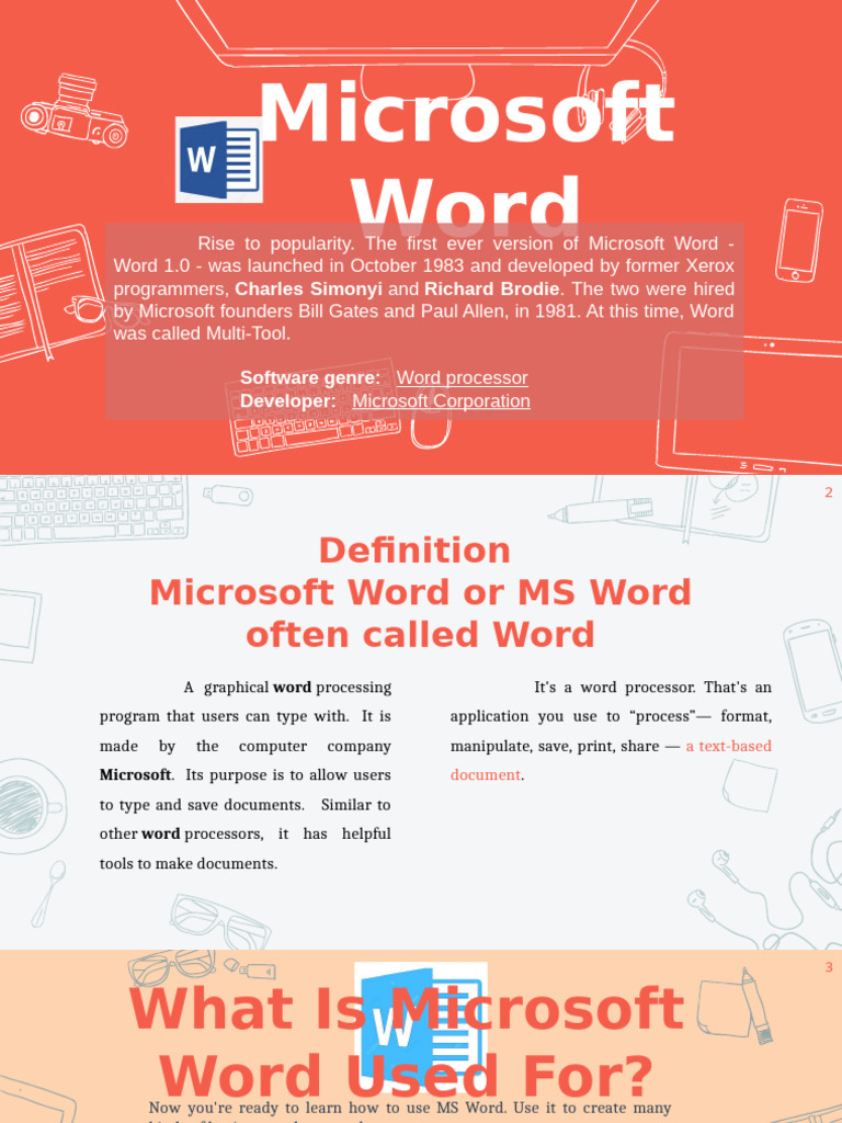 MS-WORD-Part-1 | PDF | Microsoft Word | Window (Computing)