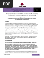 Clamping Design | PDF | Stress (Mechanics) | Finite Element Method