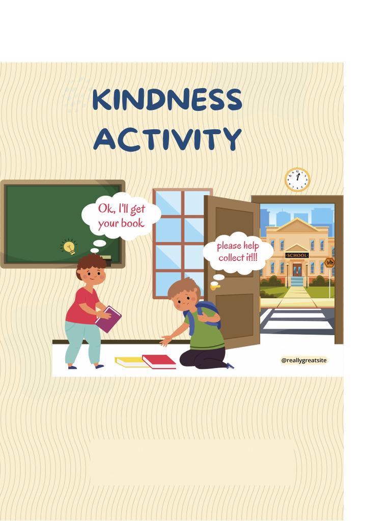 Kind vs Unkind Behaviour Activity | PDF