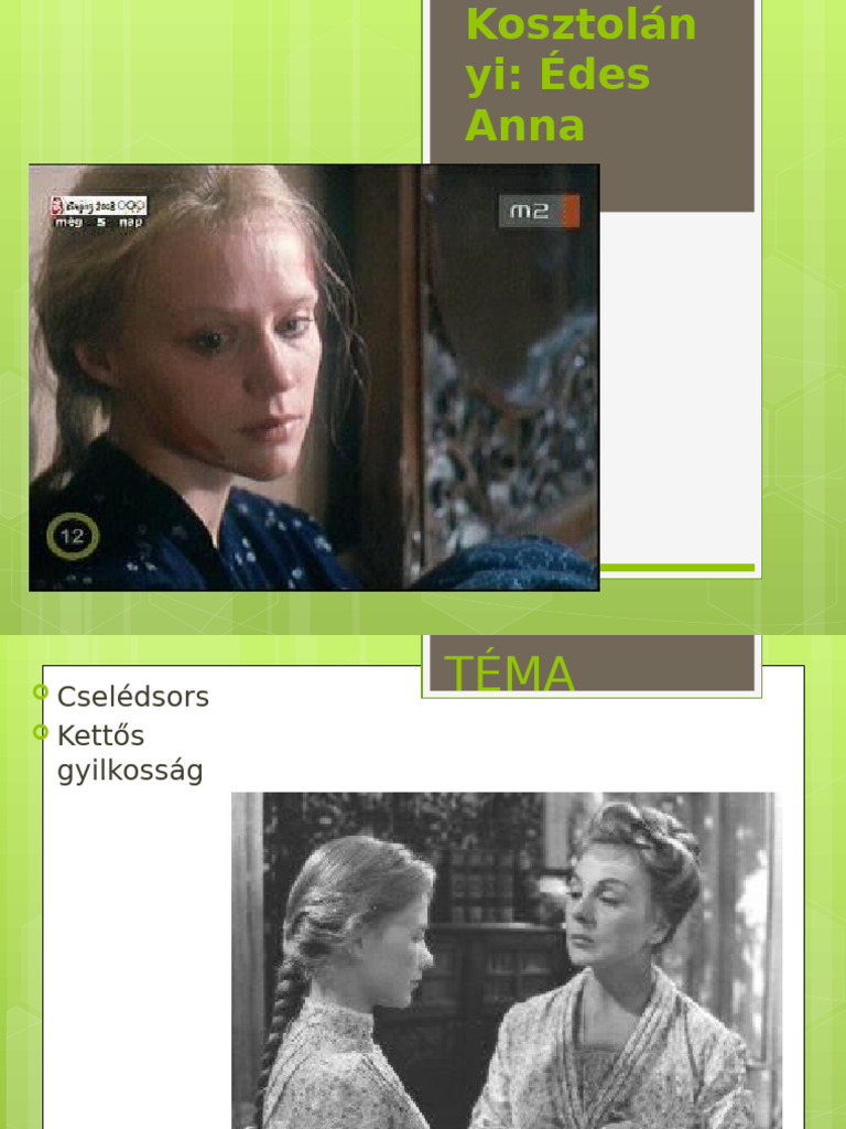 Kosztolanyi Edes Anna Uj | PDF