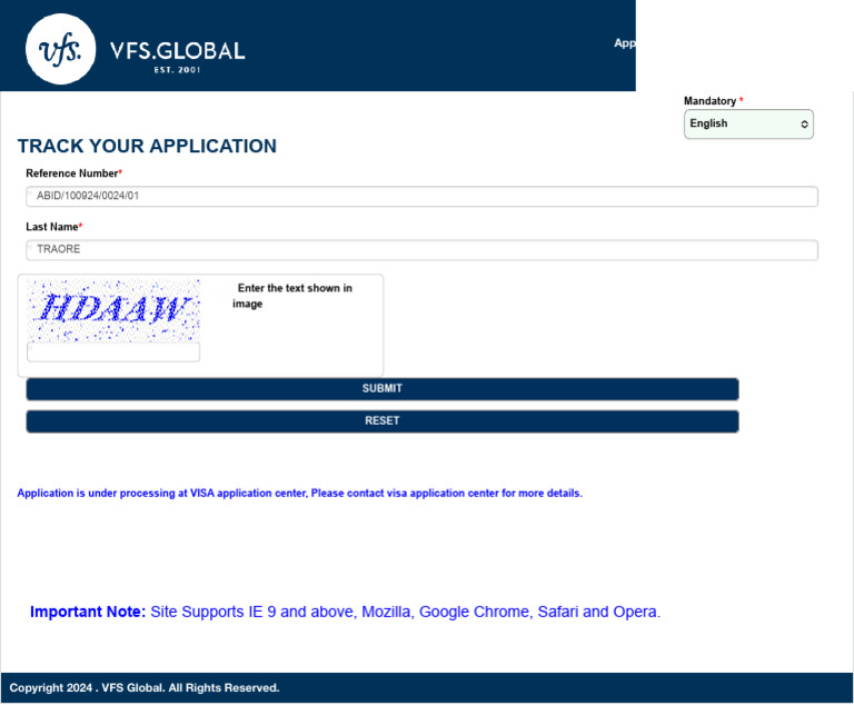 Track Your Application - Online Tracking | PDF