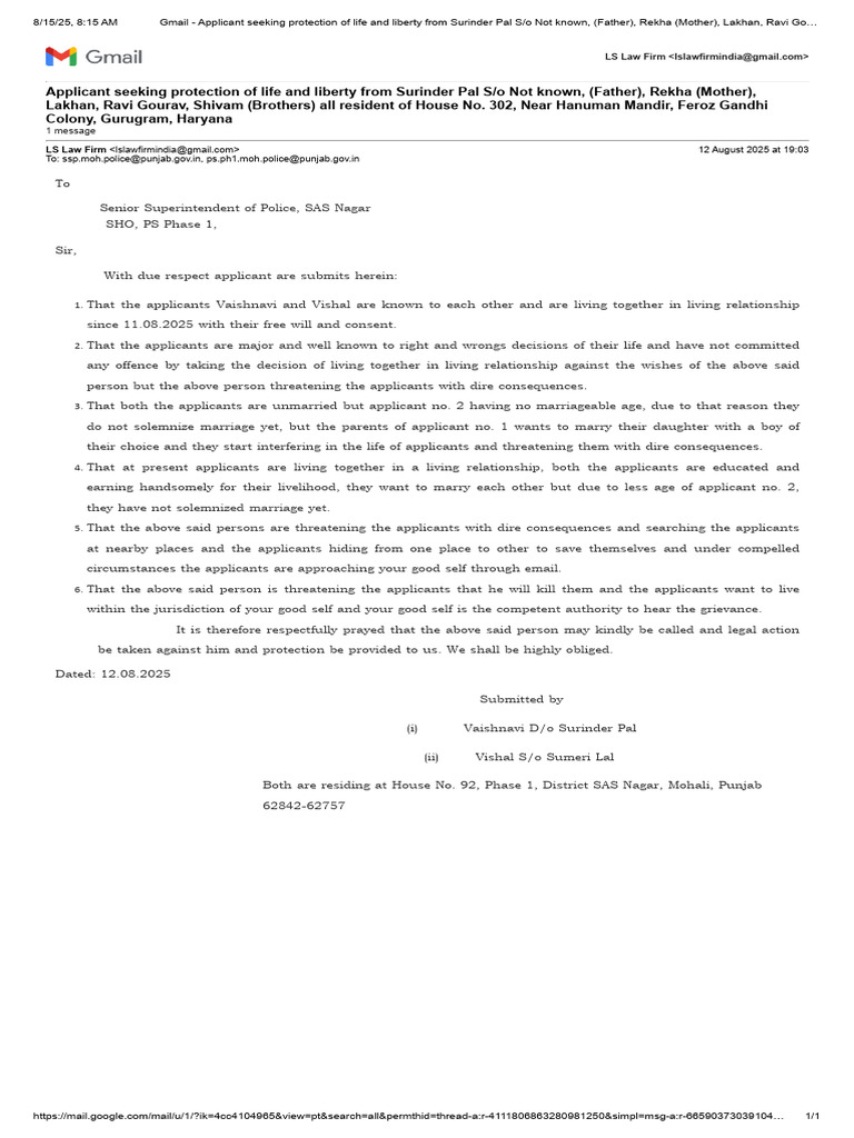 Vaishnav i | PDF | Justice | Crime & Violence