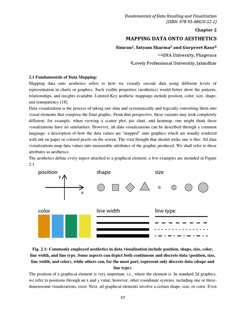 Book Chapter MAPPING DATA ONTO AESTHETIC | PDF | Pie Chart | Quartile