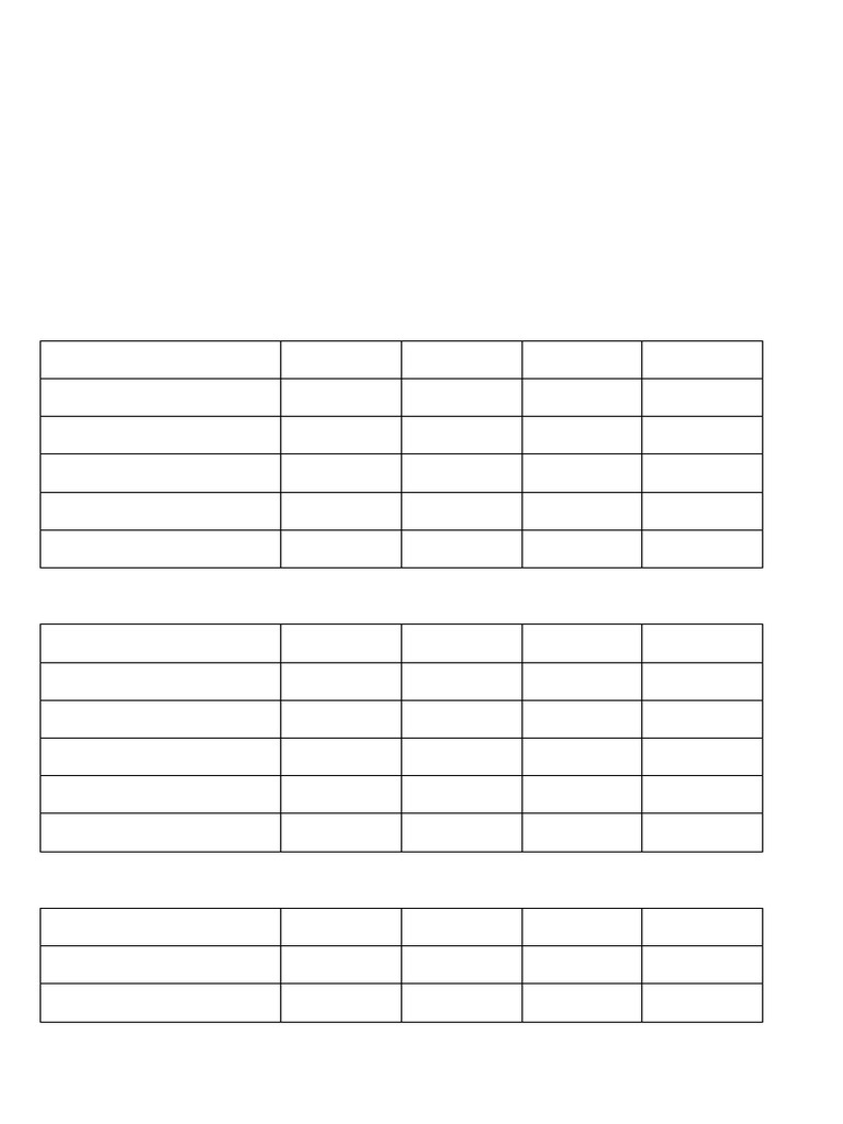 Weekly Gym Progress Tracker Template | PDF