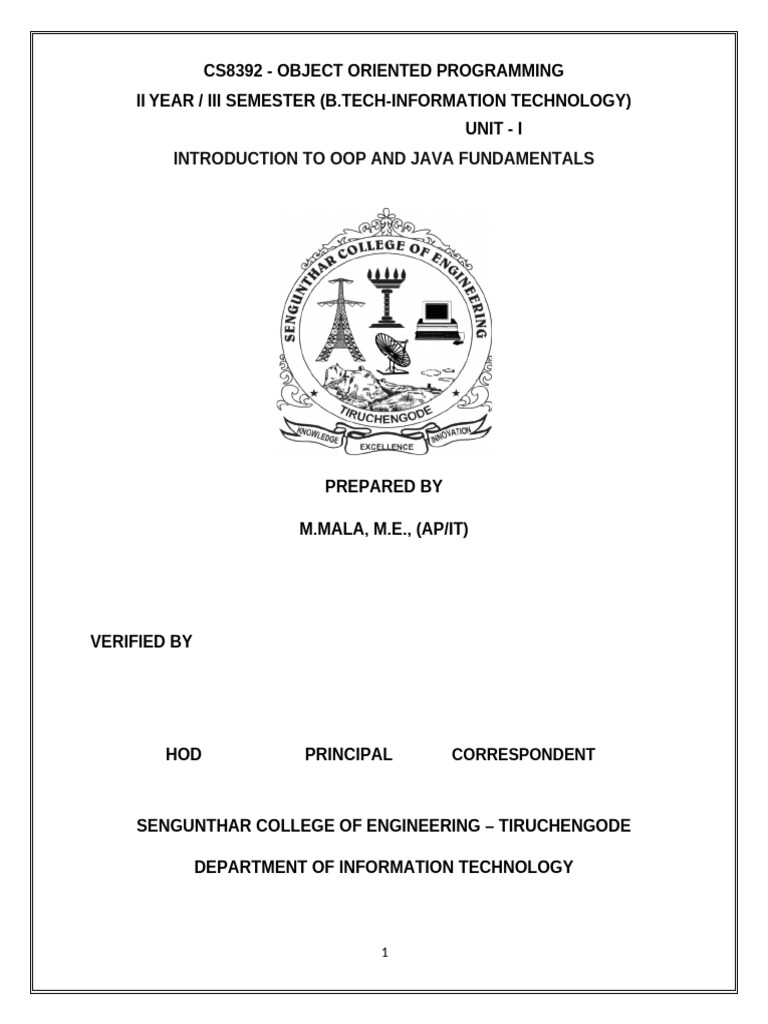 unit%201%20java | PDF | Java Virtual Machine | Class (Computer Programming)
