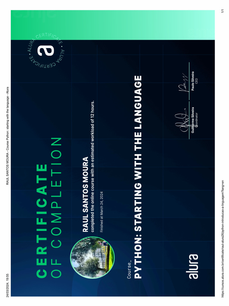 Python Starting With The Language | PDF