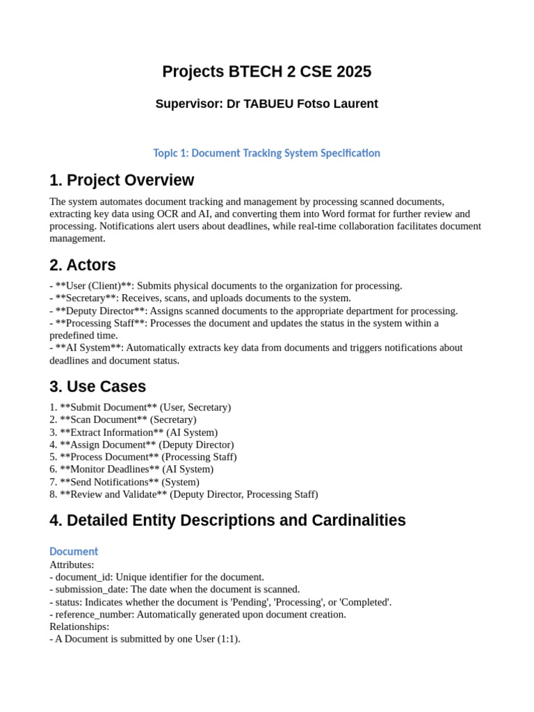 Projects Descriptions Btech 2 CSE Web Dev | PDF | Ios | Computing