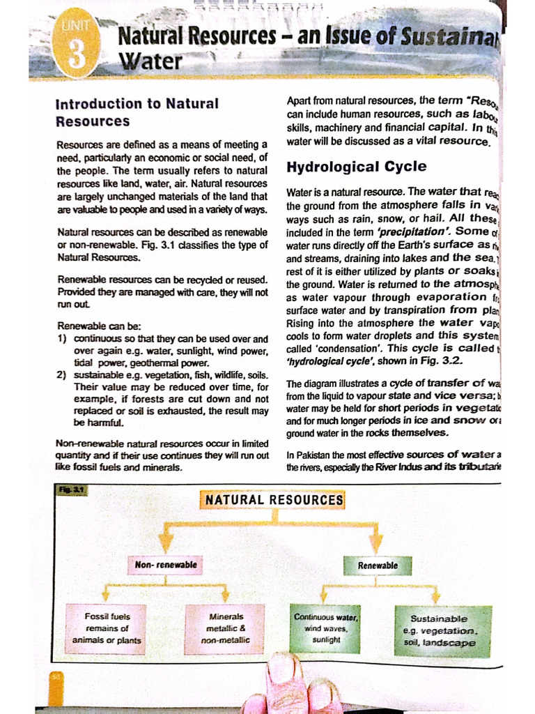Natural Resources Geography | PDF