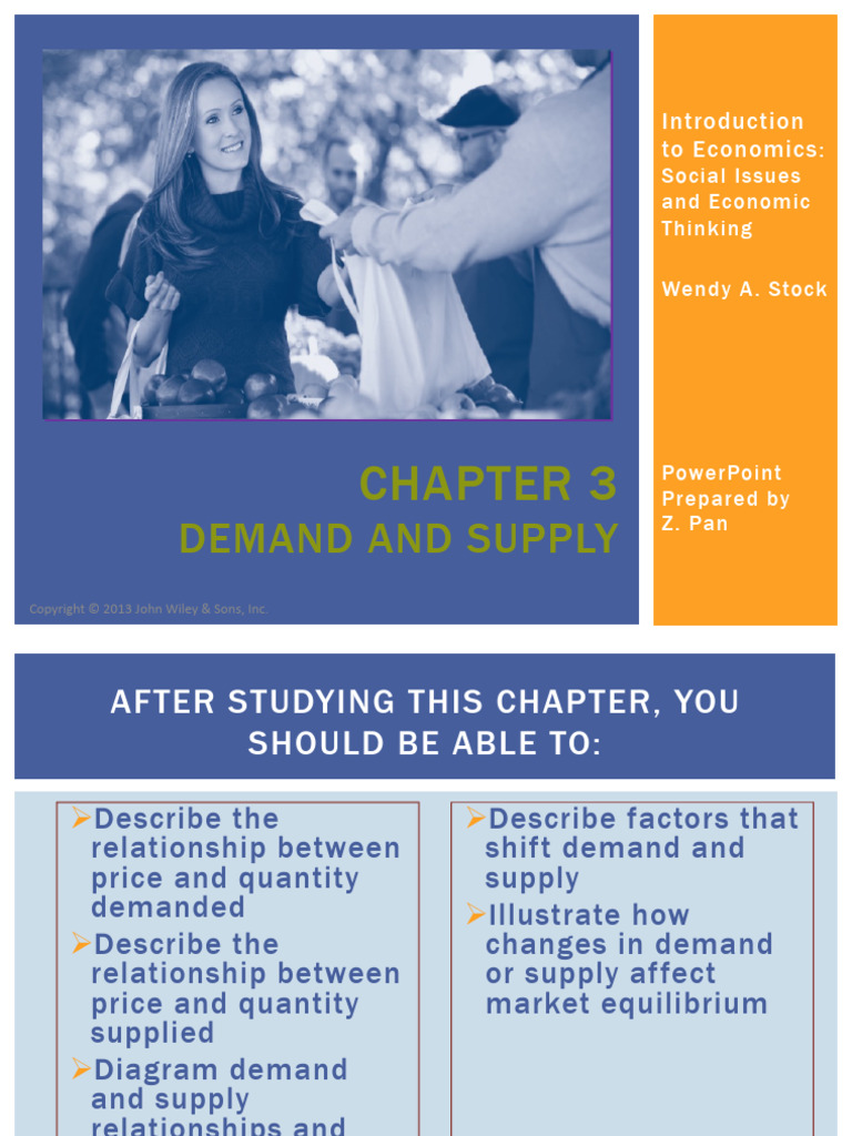 Stock DemandSupply | PDF | Demand | Economic Equilibrium