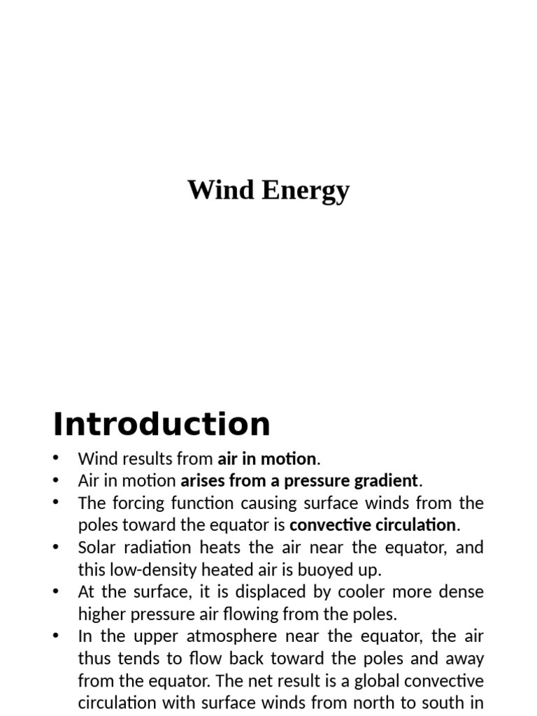 Wind Energy_Final (1) | PDF | Wind Power | Wind Turbine