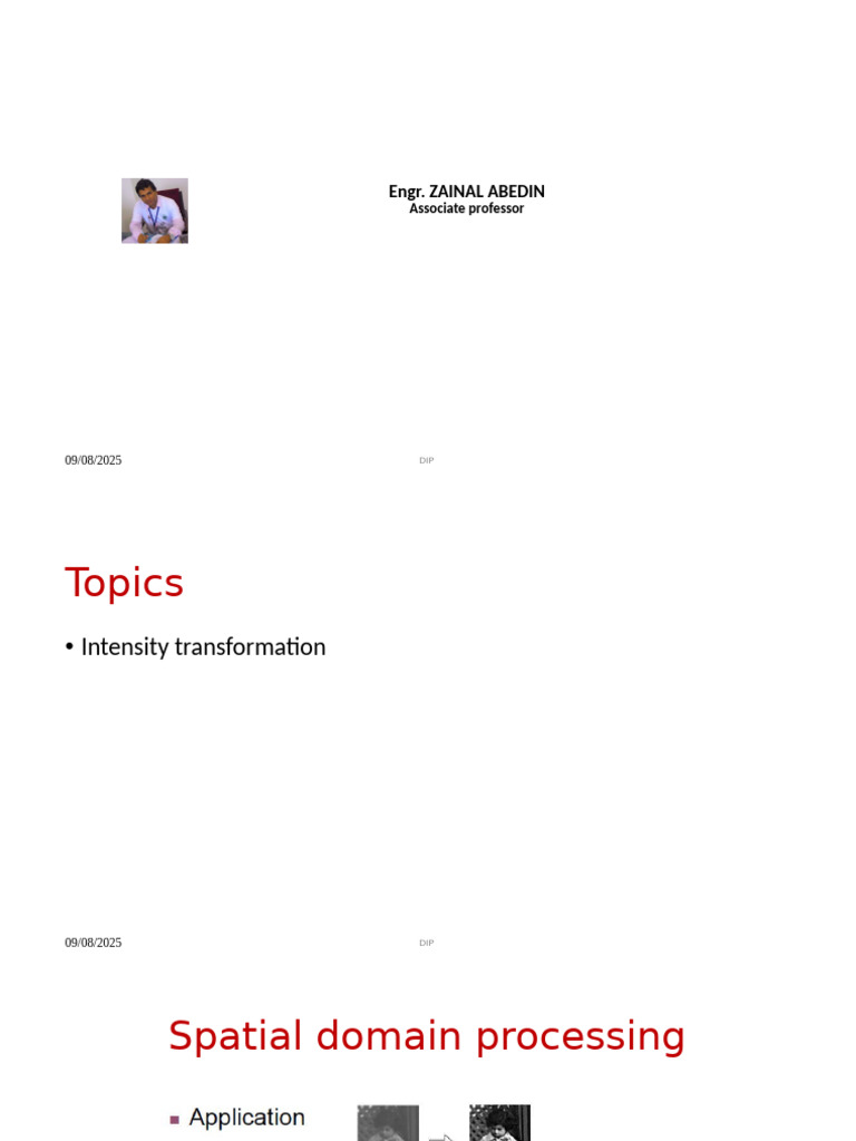 Intensity Transformation | PDF | Image Processing | Graphics