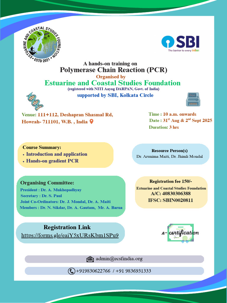 PCR Hands-On ECSF | PDF
