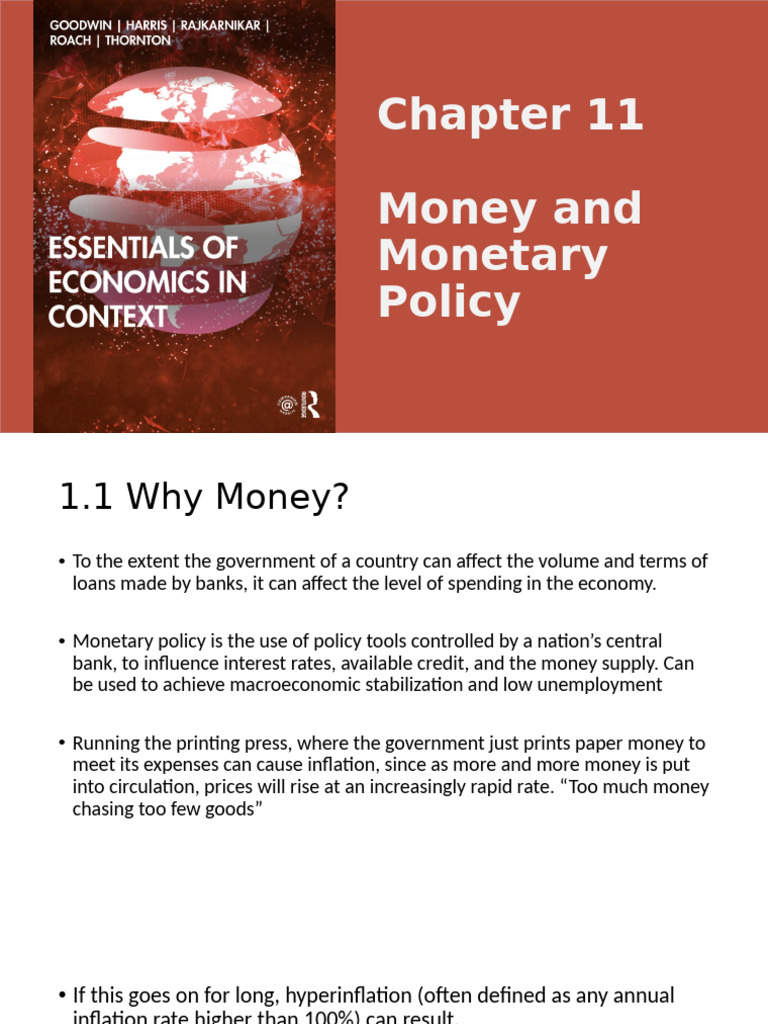 Understanding Money and Monetary Policy | PDF | Money | Money Supply