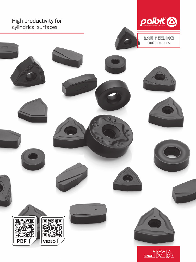 Bar Peeling Tool Solutions Catalogue | PDF | Machining | Metalworking