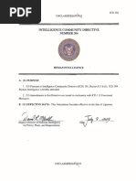 DoD Counterintelligence Directive | PDF | Finance & Money Management