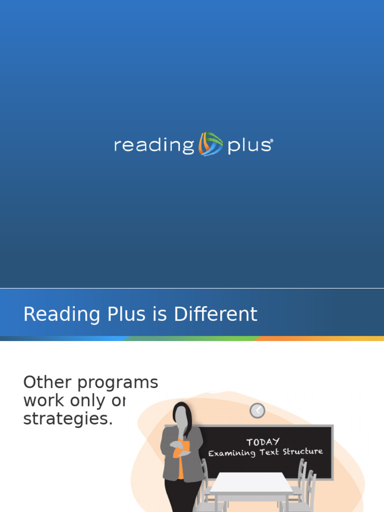 Why Reading Plus Works Overview For Students | PDF