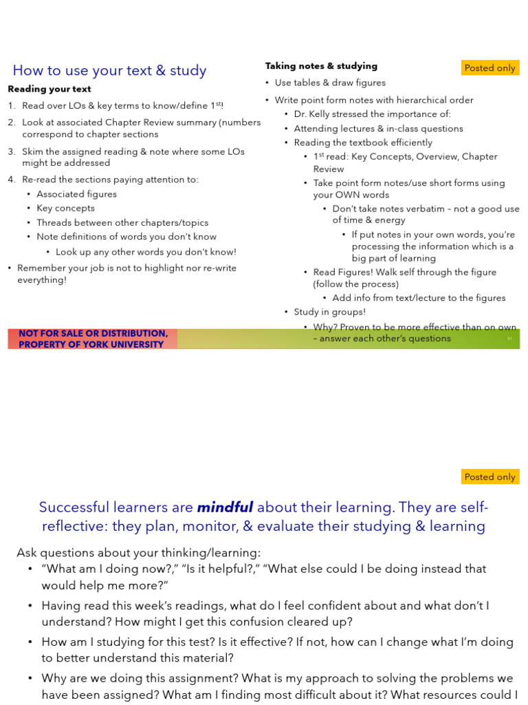 Effective Text Reading and Study Tips | PDF | Learning | Behavior ...