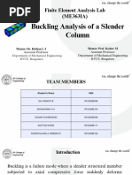 5.6.1. Eigenvalue Buckling Analysis | PDF | Buckling | Structural Analysis