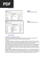 Anaphylaxis Emergency Kit Checklist | PDF