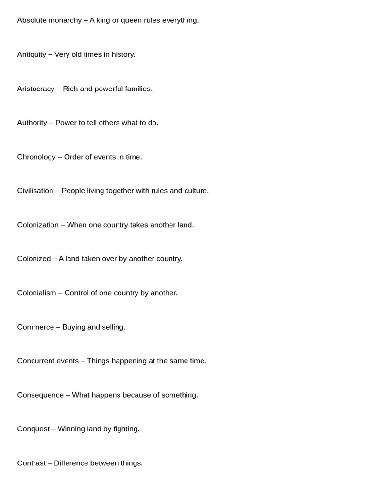 Key Concepts of Historical Governance | PDF