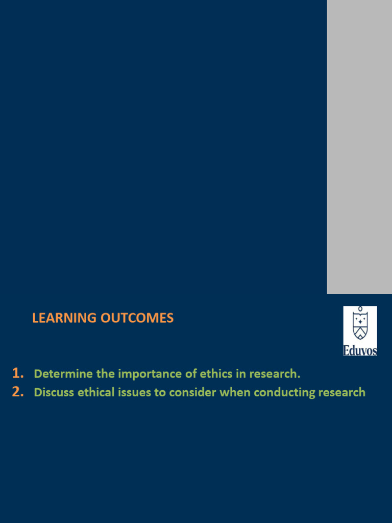 Week 3 Ethical Considerations | PDF | Informed Consent | Consent