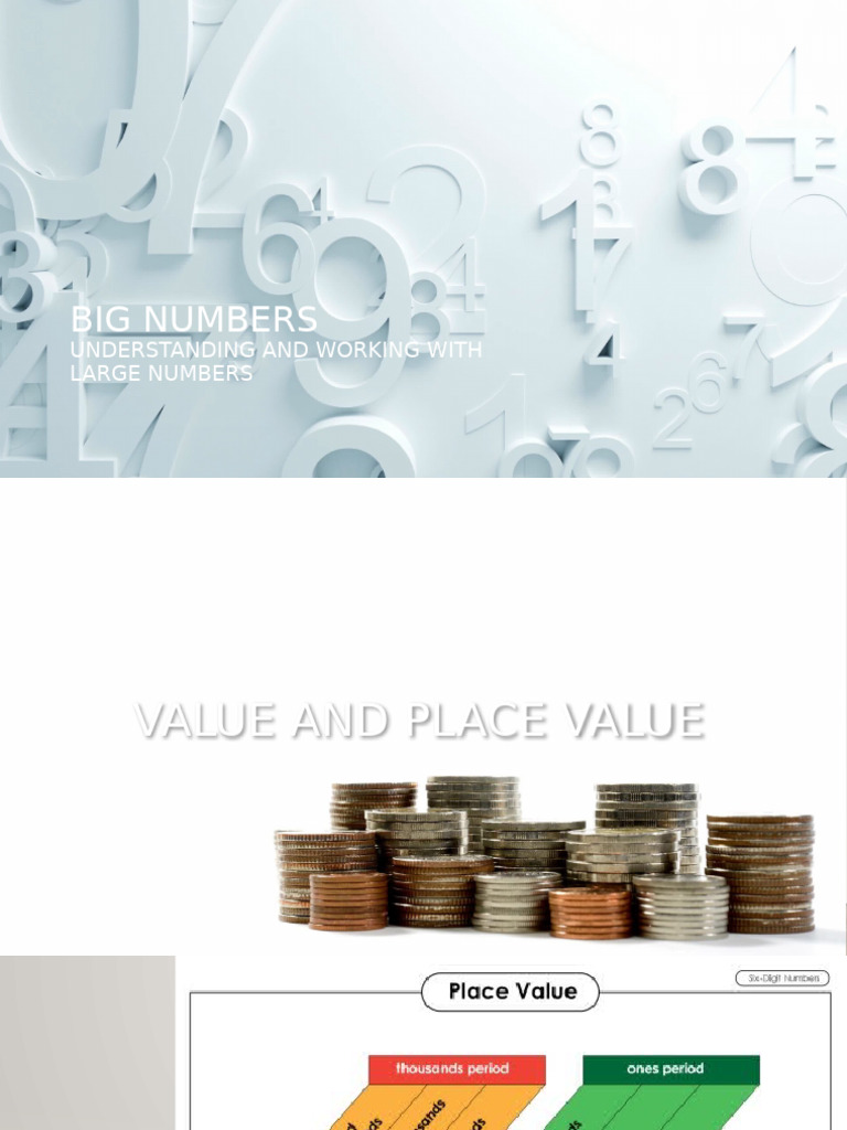 Big Numbers | PDF