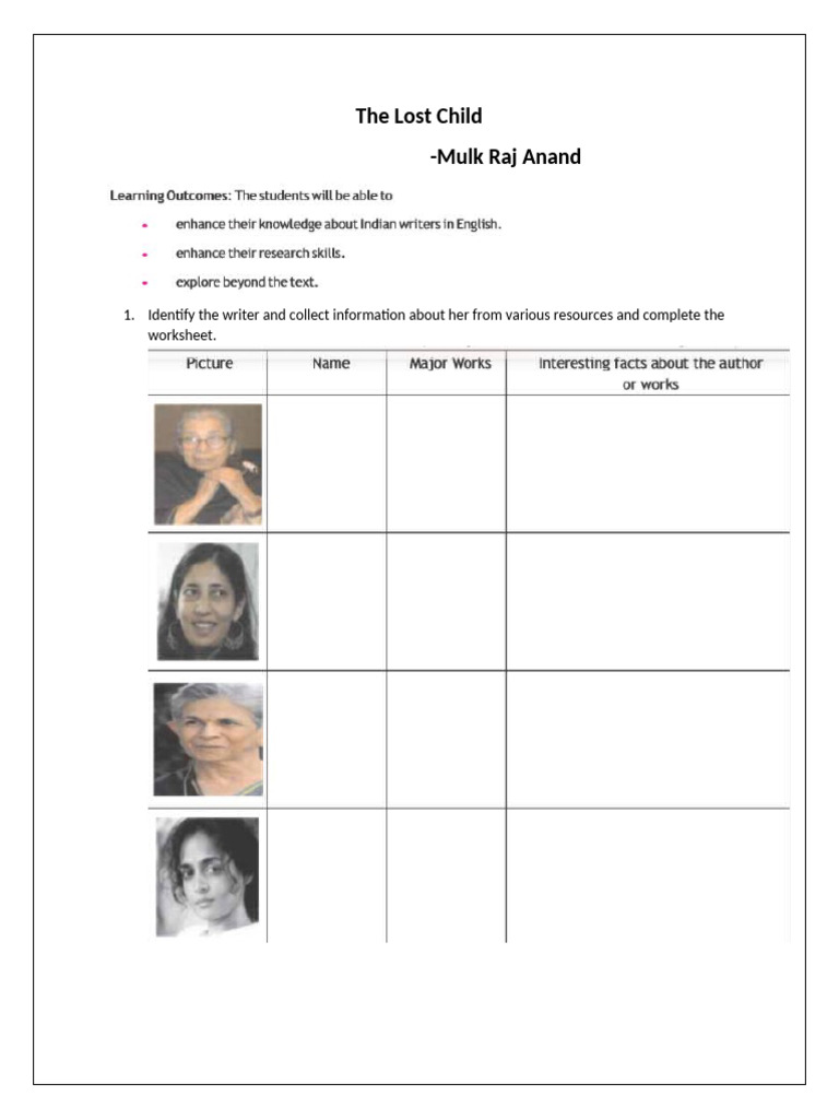 The Lost Child | PDF