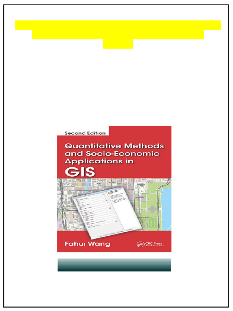 Quantitative Methods and Socio-Economic Applications in GIS 2nd Edition – Ebook PDF Version pdf ...