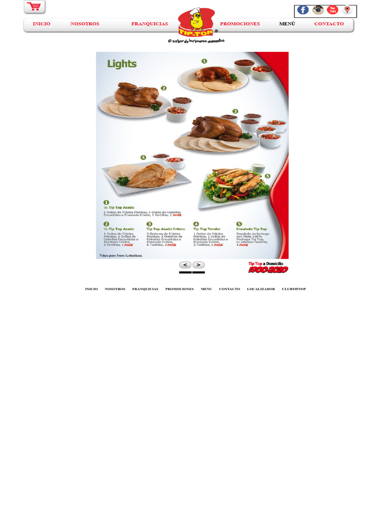 Tip Top Menu | PDF