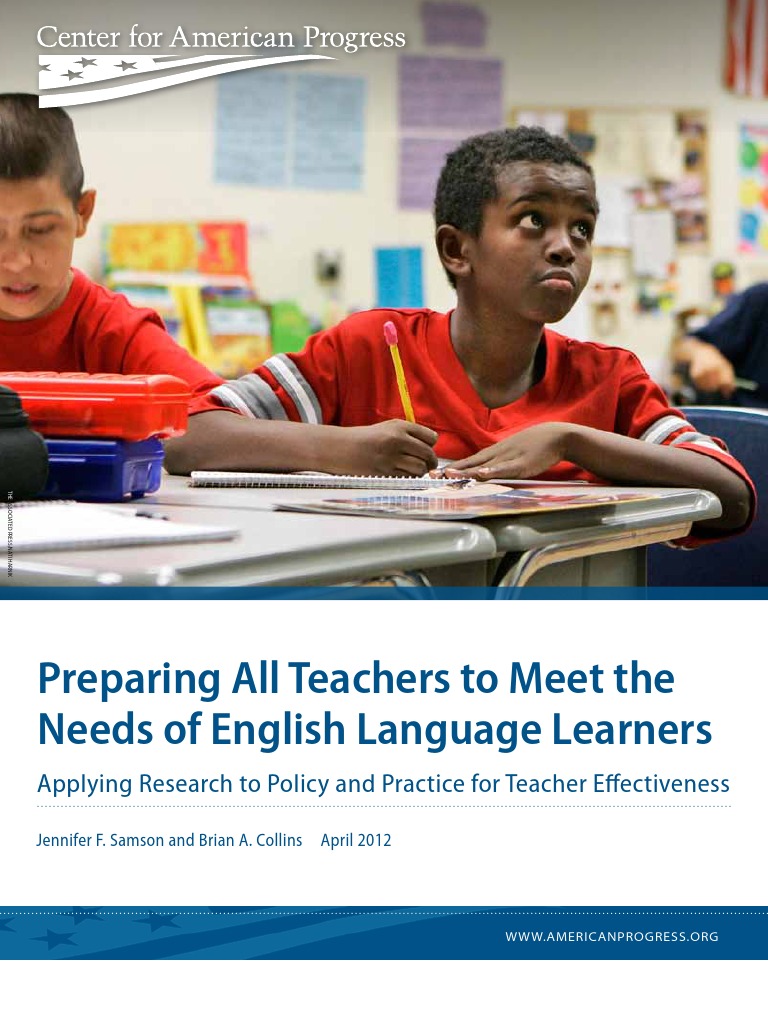 Effective Teaching for English Learners | PDF | English As A Second Or ...