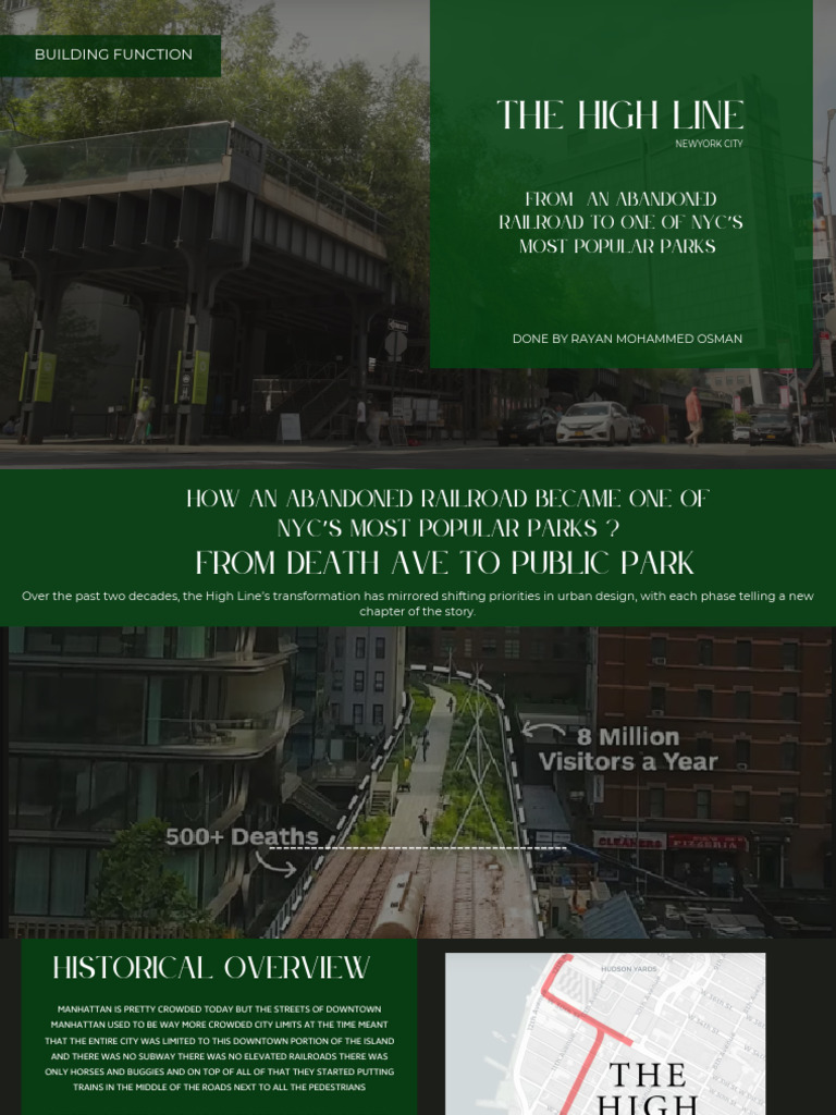 High Line: NYC's Urban Park Transformation | PDF | Planning | Urbanization