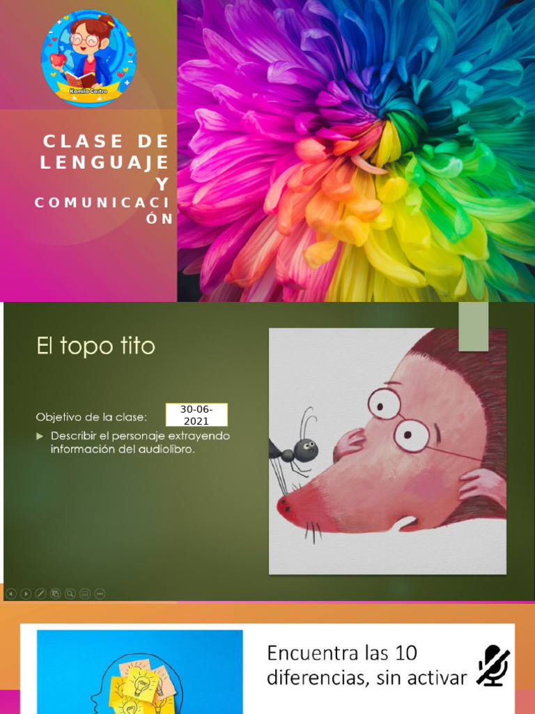 Descripción y Dibujo del Topo Tito | PDF