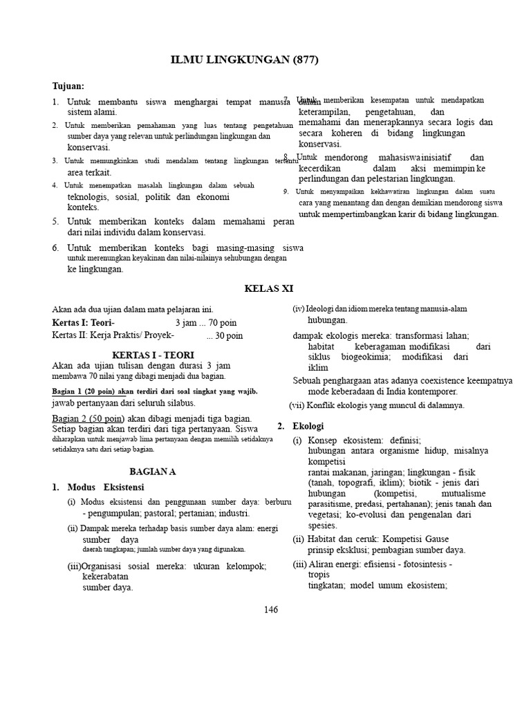 Ilmu Lingkungan ISC | PDF