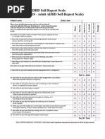 Adult Adhd Assessment Form | PDF | Attention Deficit Hyperactivity ...