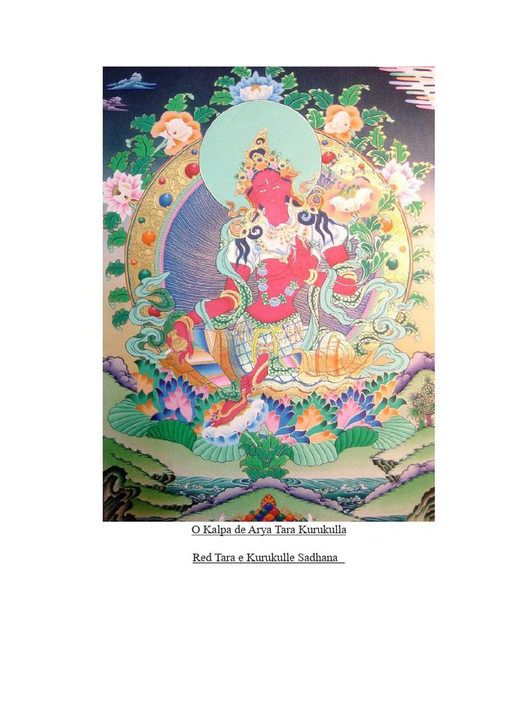 Sadhana de Red Tara Kuru Kulle | PDF | Mantra | Vermelho