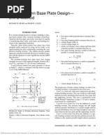 Flat Plate Stress Formulas | PDF | Stress (Mechanics) | Bending