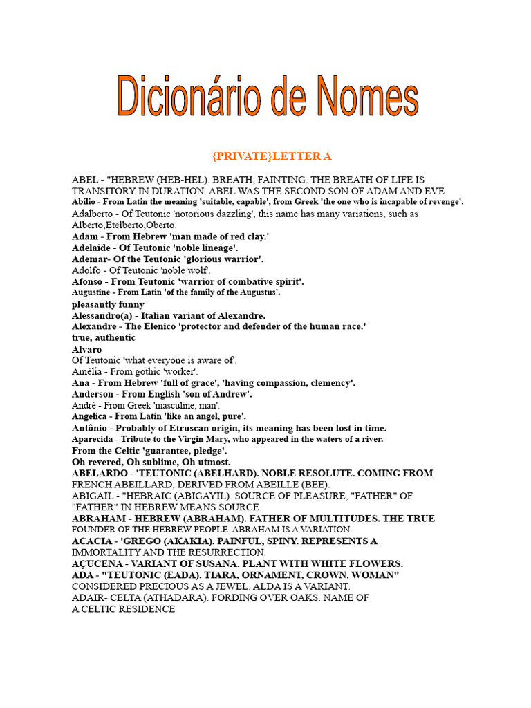 Name Meanings and Origins | PDF | Greek Mythology | Anointing